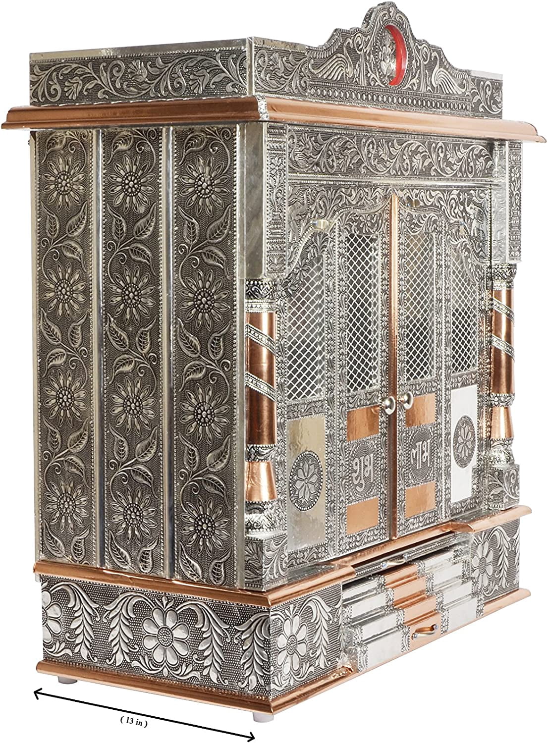 Desi Bazar Pooja Mandir for Home (Indian Hindu Temple for House) 26 ...
