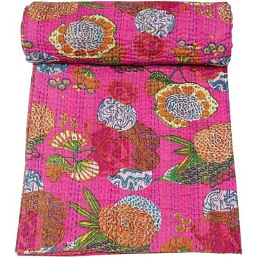Handicraft Rajasthani ( 60×90 ) Quilt Handmade Bed Cover Cotton ...