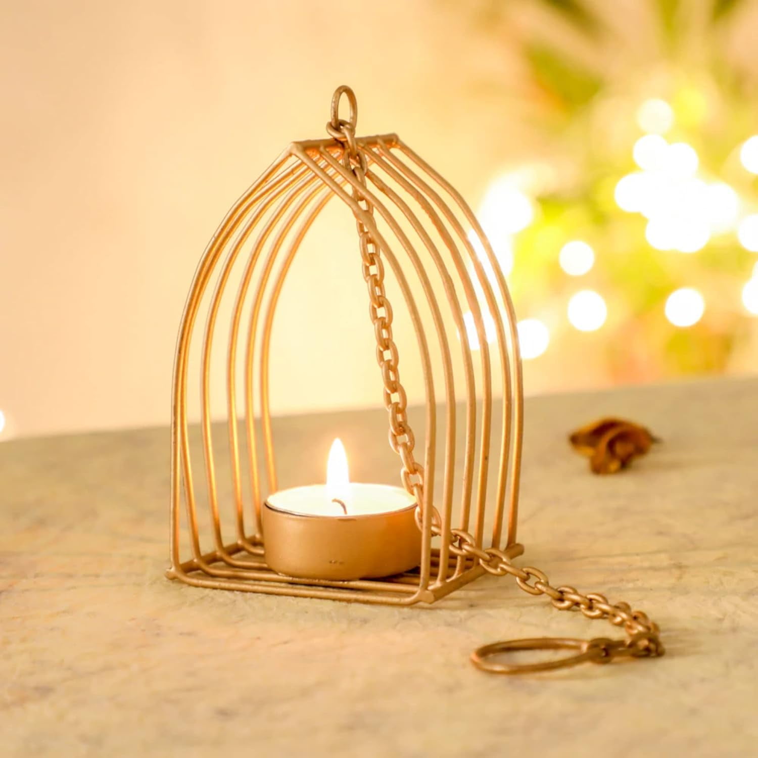 DesiFavors Hanging Metal Diya for Diwali | Modern Minimalistic ...