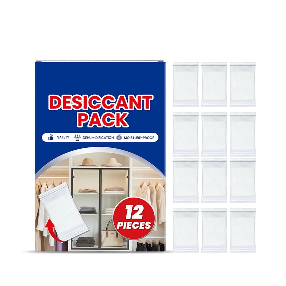 Desiccant Packs 6-pack Rechargeable Moisture Absorbers for Storage ...