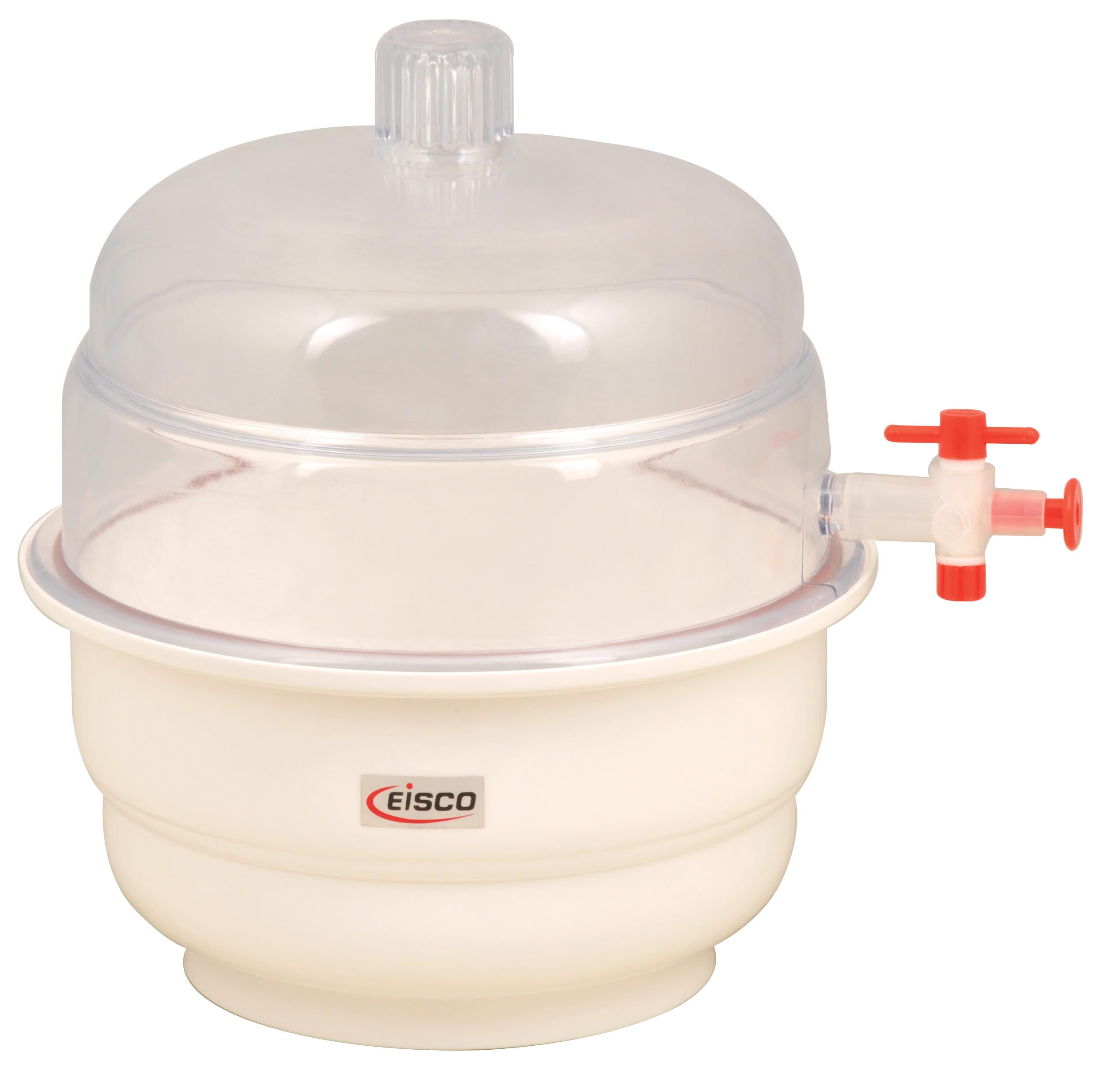 Desiccator with Knob Cover, Vacuum Attachment with Stopcock and Self ...