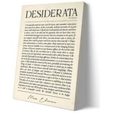 Desiderata Poem Wall Decor Poetry Wall Art Motivational Gifts Poster ...