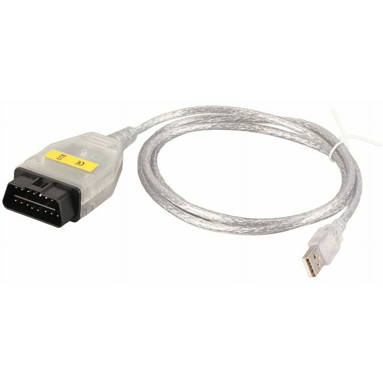Desiderio Car K DCAN OBD2 Diagnostic USB Cable FT232Rl Tools for Ediabas NCS - Walmart.com