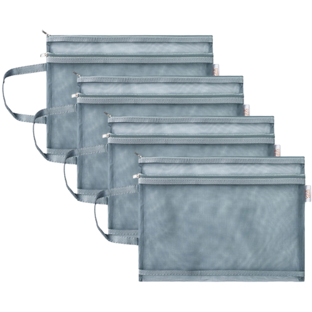 Desiderio Mesh zipper file storage bag File storage bag School mesh ...