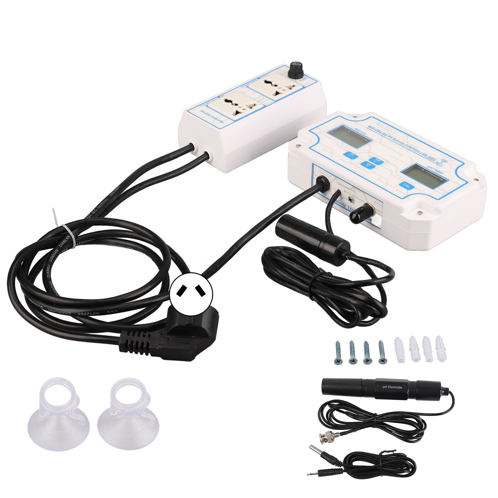 Desiderio PH W2825 Wifi Water Quality Controller 3 in 1 Salinity PH ...