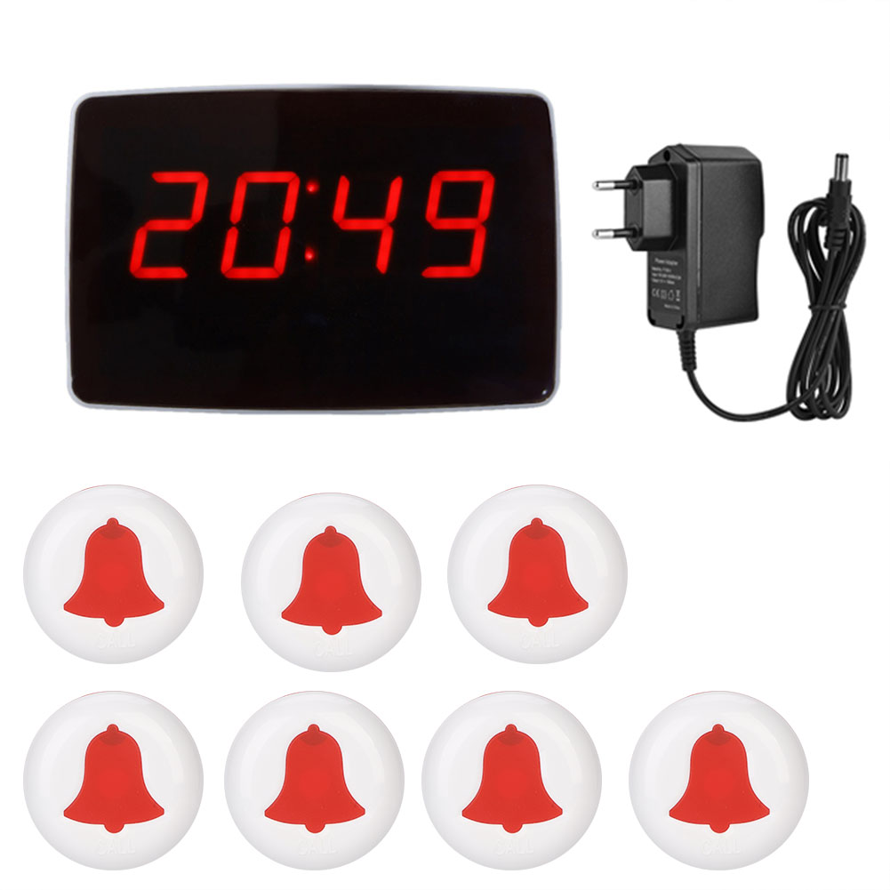 Desiderio Restaurant Wireless Call Paging System Receiver+7 F4 Call ...