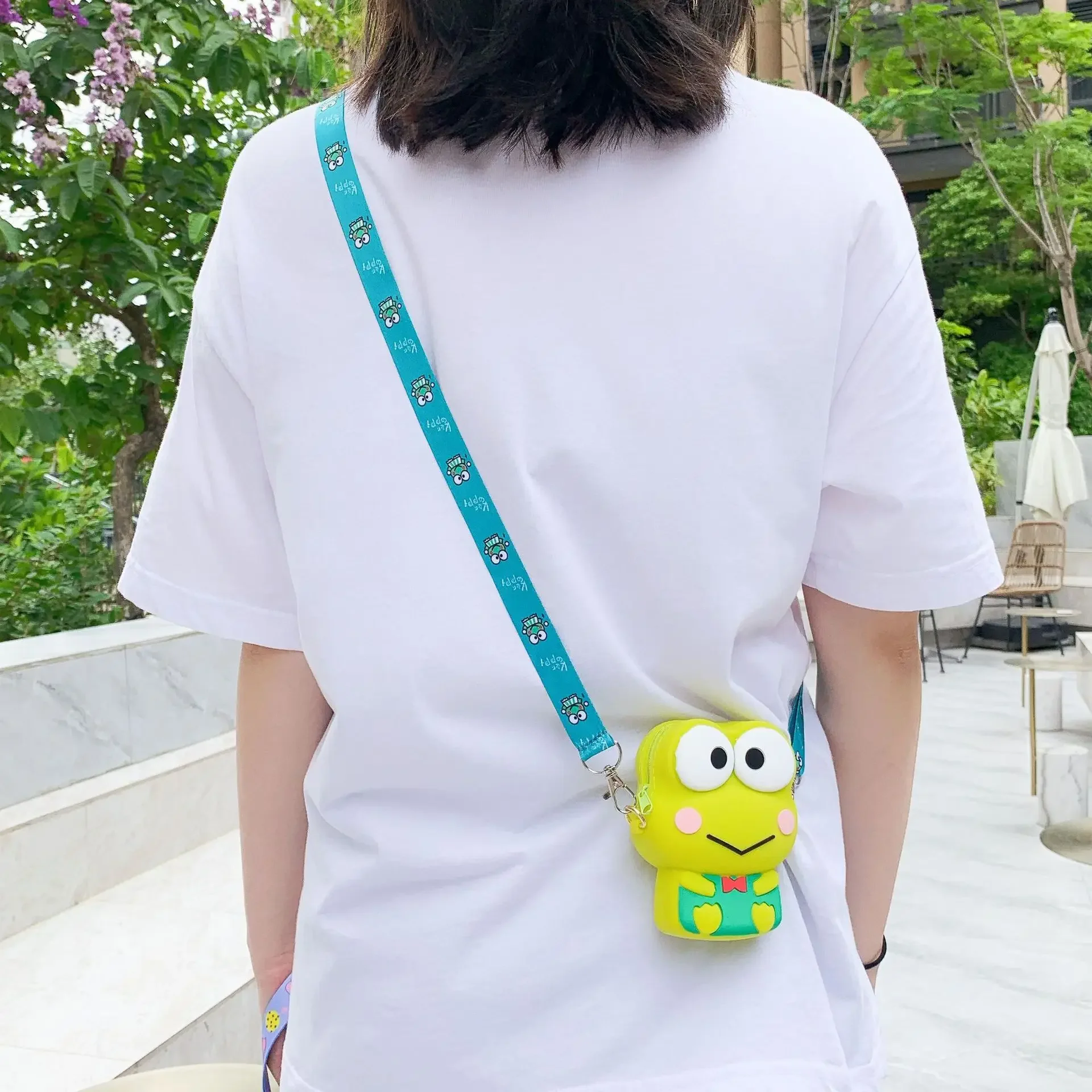 Desiger Sanrio Cinnamoroll Kuromi Silicone Keroppi Earphone Shoulder ...
