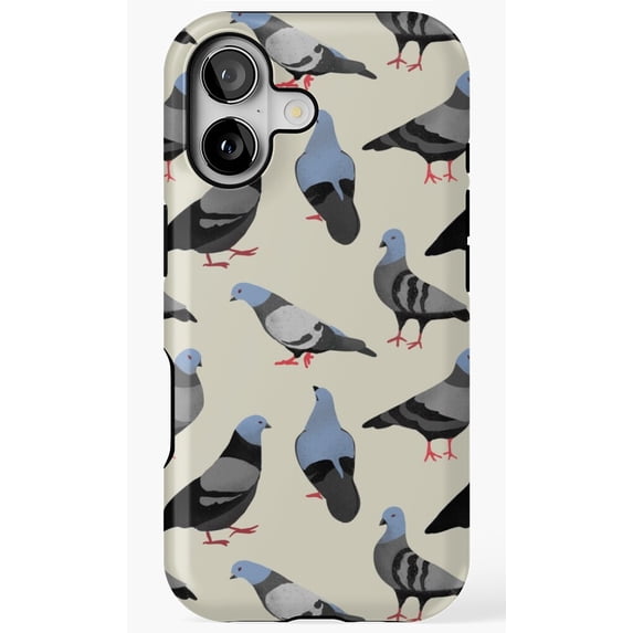 Design 33 The Pigeons Urban Bird Nature Graphic Art Phone Case for ...