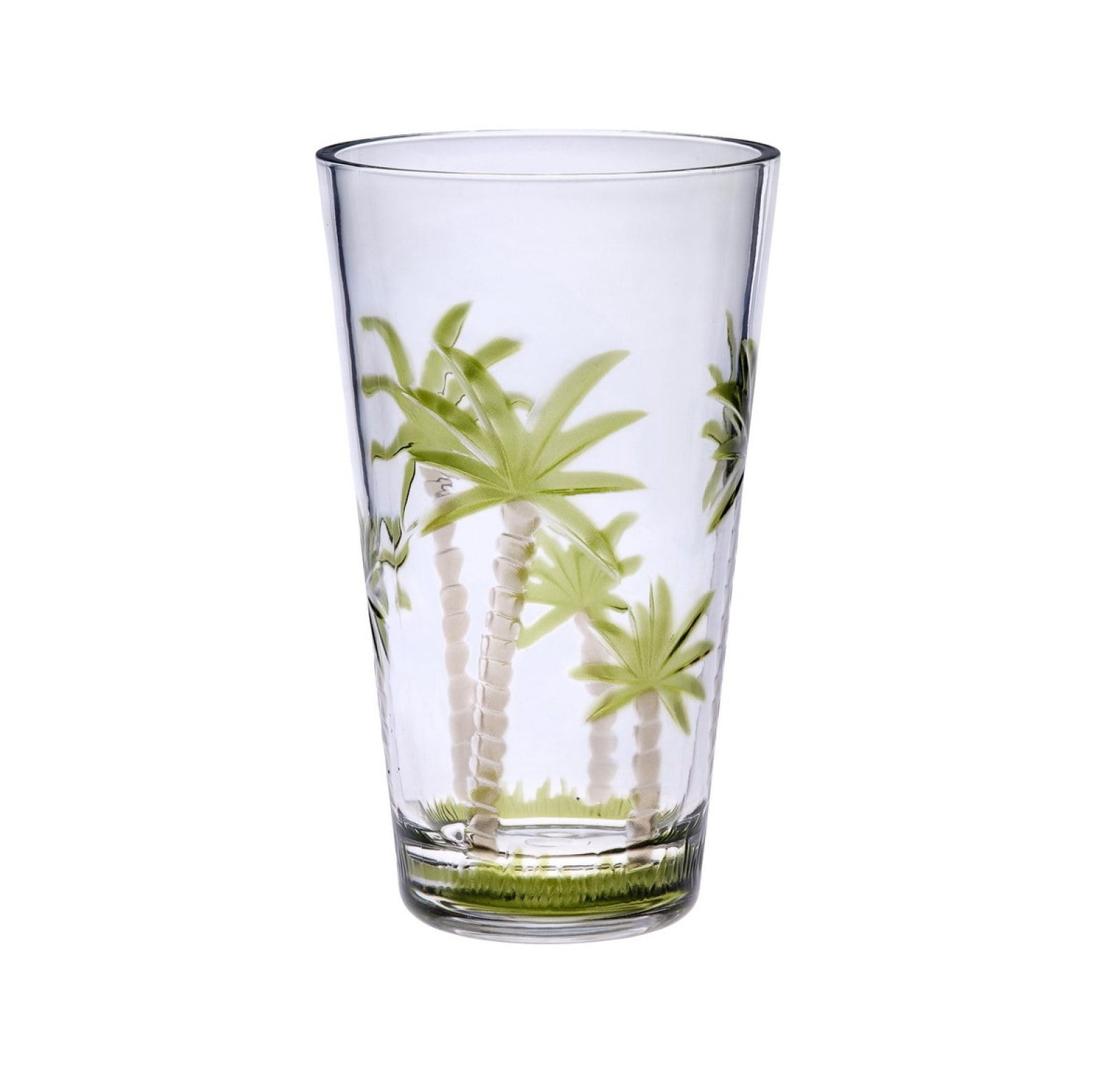 Design Acrylic Glasses Drinking Set of 4 Hi Ball (20oz), Plastic ...