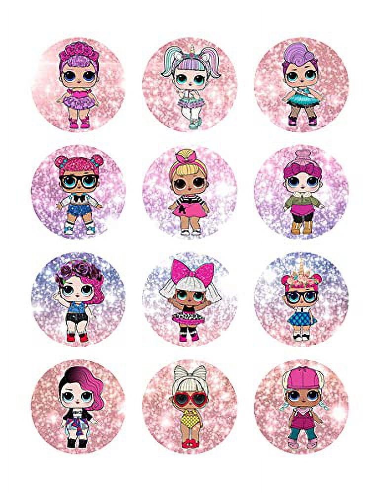 Design By Edible Image Cupcake Toppers For 2 Inch Cupcakes Or Cookies ...