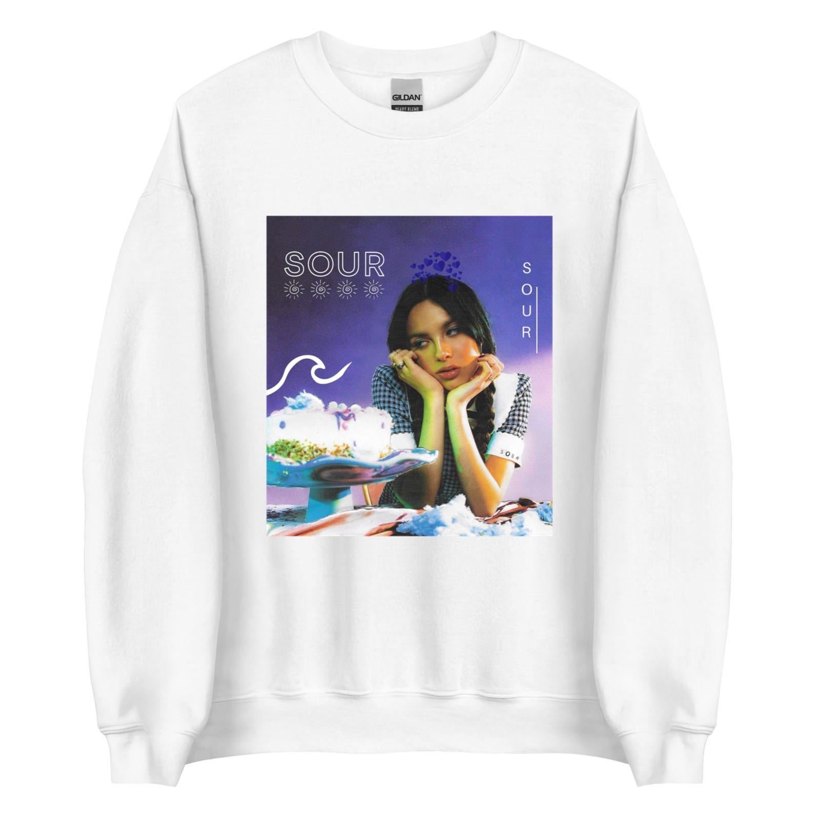 Design By Olivia And Rodrigo Sour Merch Limited Edition Unisex Sweatshirt - Walmart.com