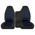 Design Covers Chevy Colorado/GMC Canyon Black and Blue, Velour, Durable ...