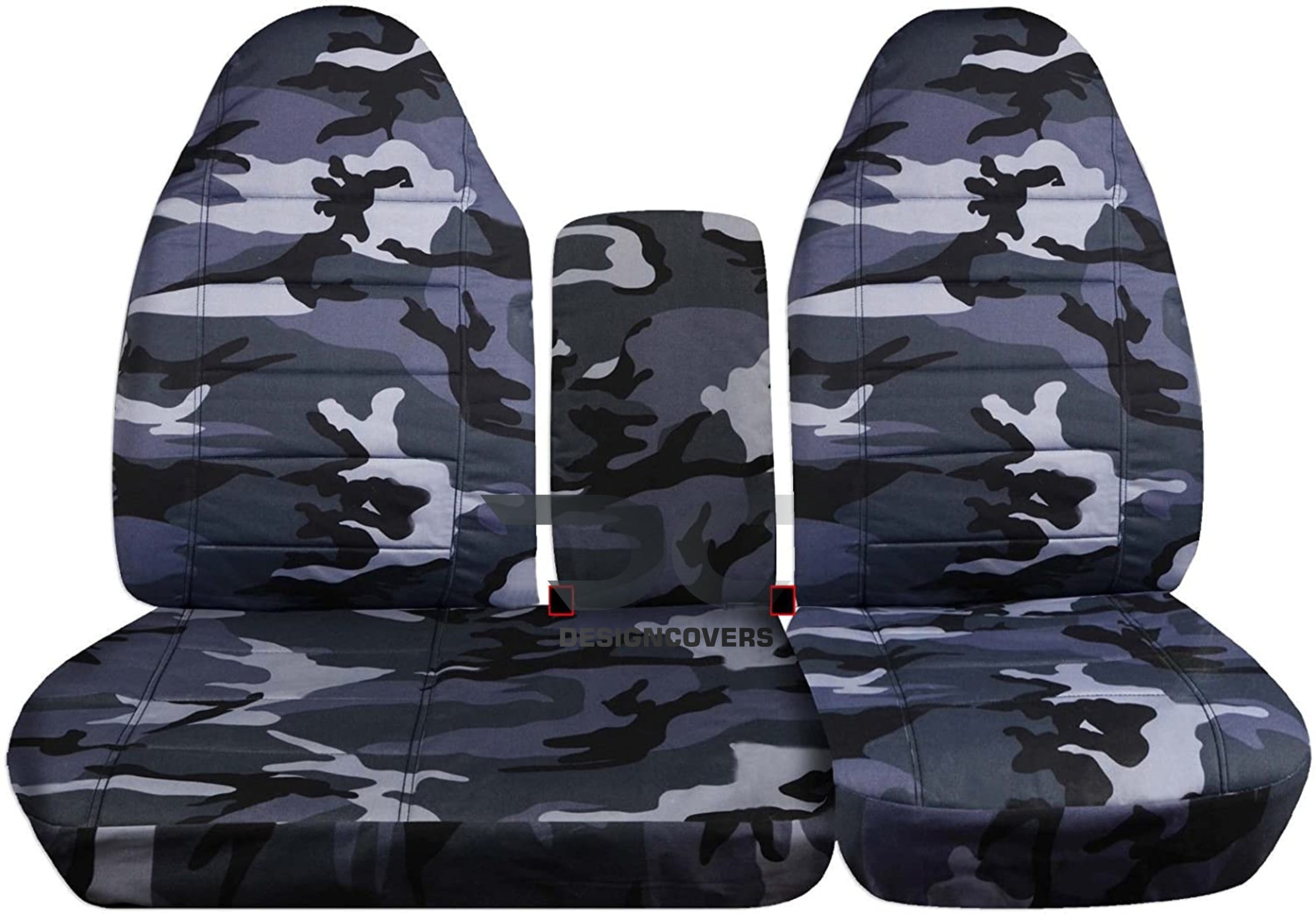Fits 1997-2000 Ford F-150 Camo Seat Covers 40/60 Bench w Molded ...