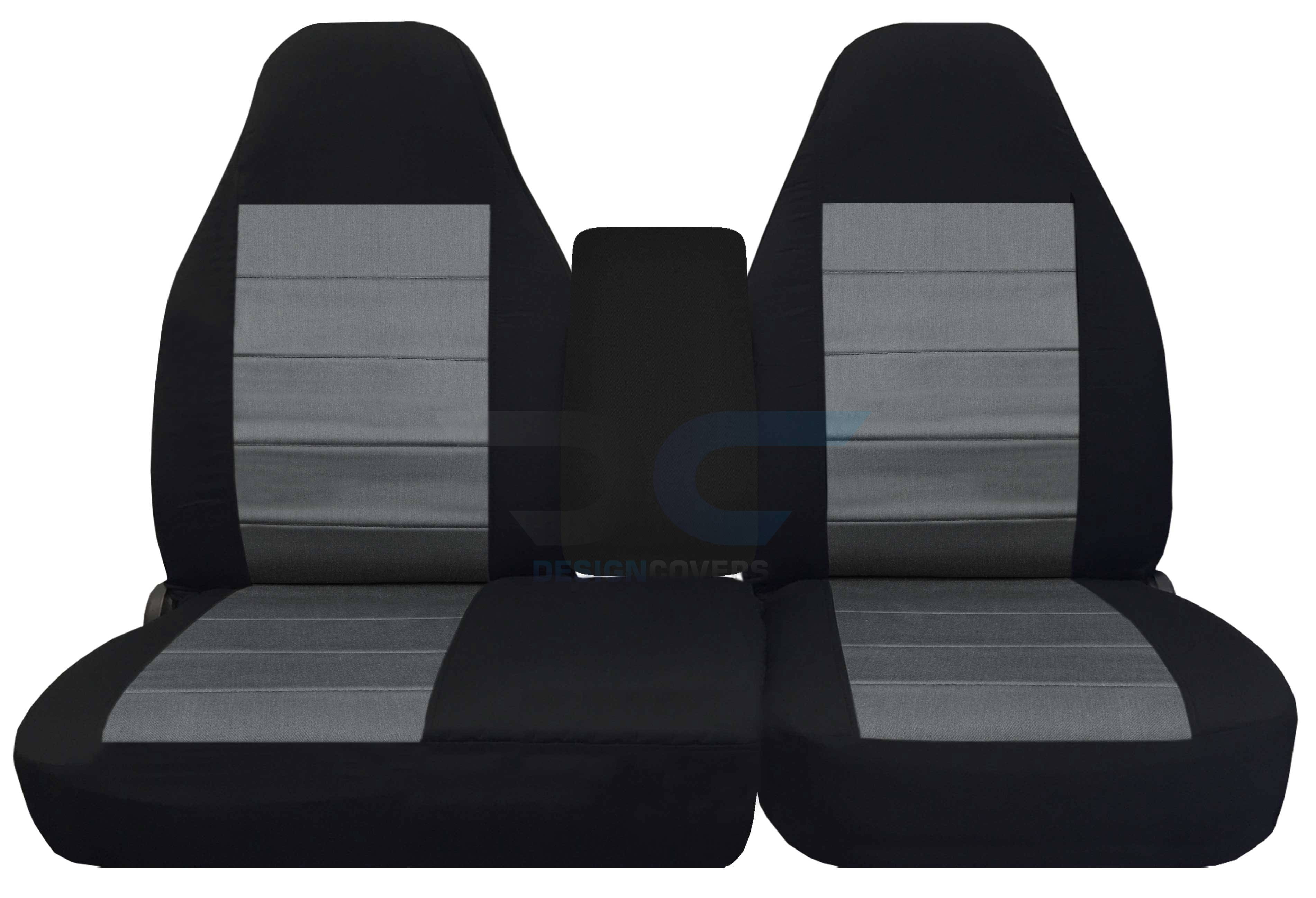 Fits 1997-2000 Ford F-150 Velour Seat Covers 40/60 Bench Molded ...