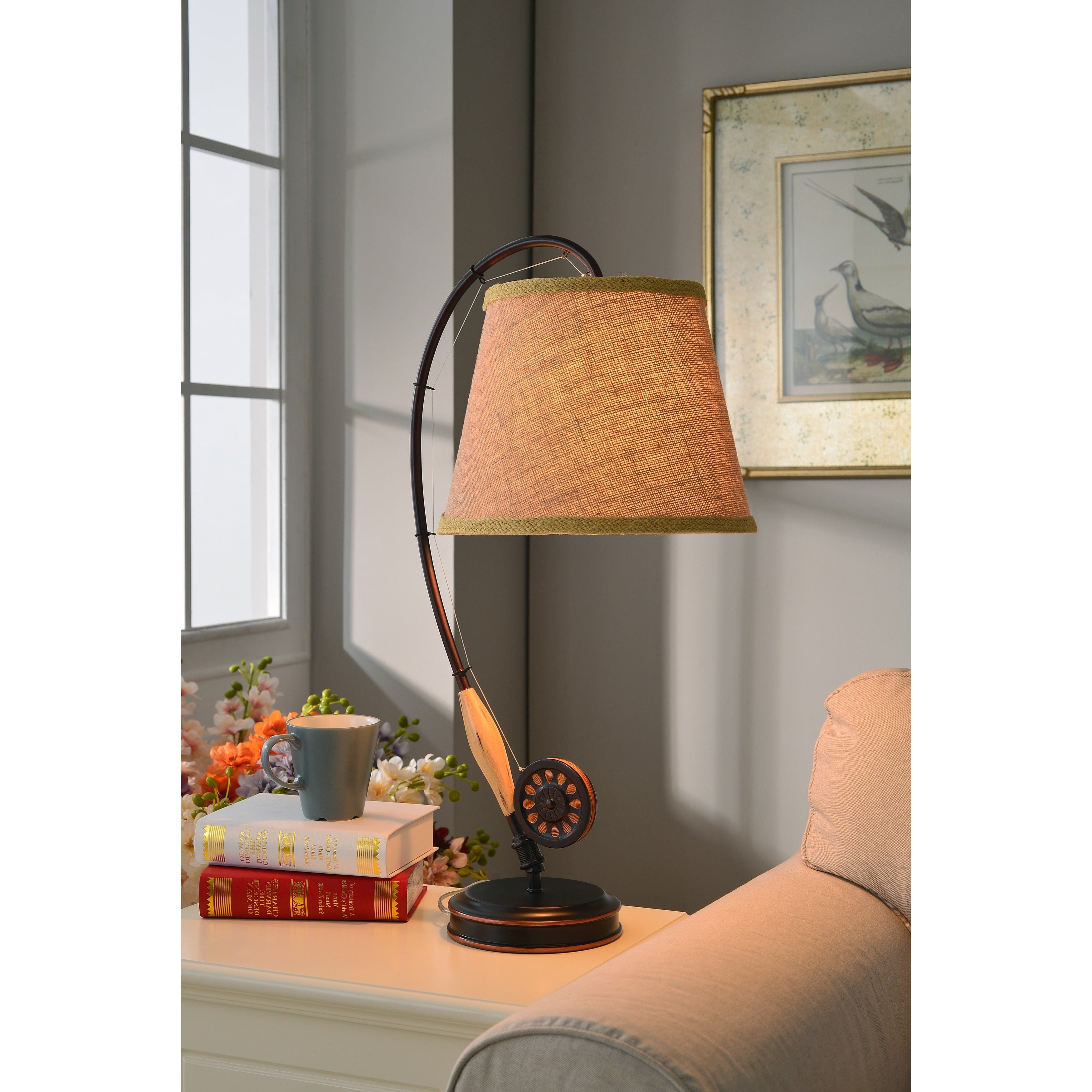 Design Craft Fishing Rod Table Lamp - Walmart.com