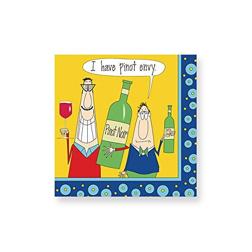 Design Design I Have Pinot Envy Cocktail Napkins, Multicolor - Walmart.com