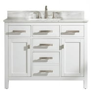 Design Element Austin 60" Vanity Base Only in Walnut - Walmart.com