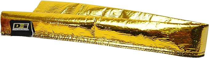 Design Engineering 010916 Heat Sheath GOLD 1/2" I.D. x 36" Line ...