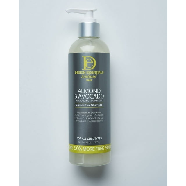 Design Essentials Almond & Avocado Moisturizing & Detangling Sulfate ...