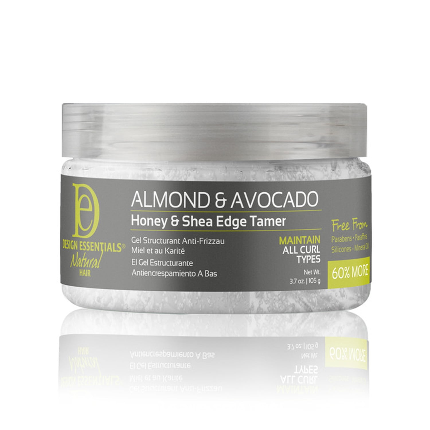 Design Essentials Almond Avocado Shea Edge Tamer, 3.7 Oz.,Pack of 3 ...