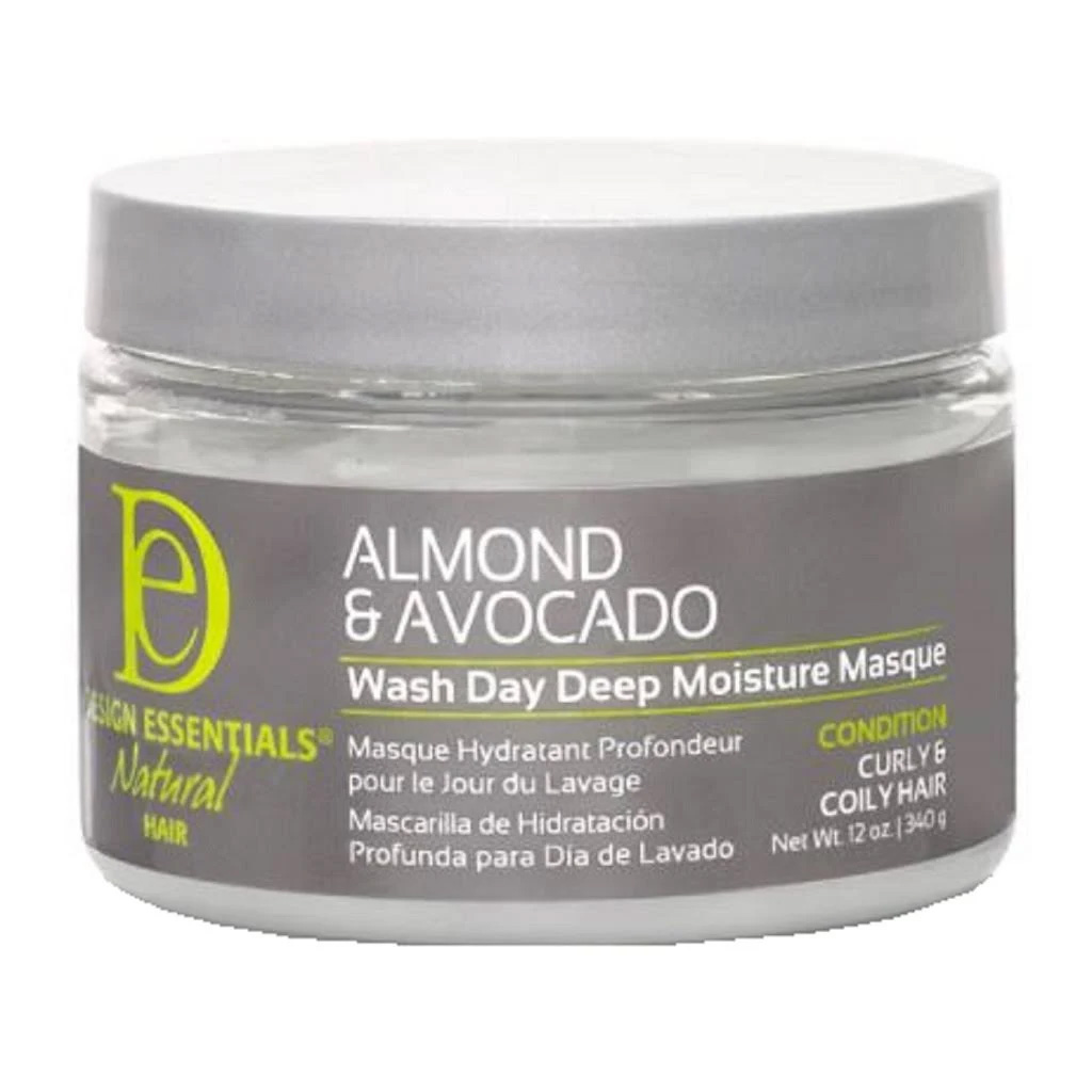 Design Essentials Almond and Avocado, Wash Day Deep Moisture Masque 12 ...