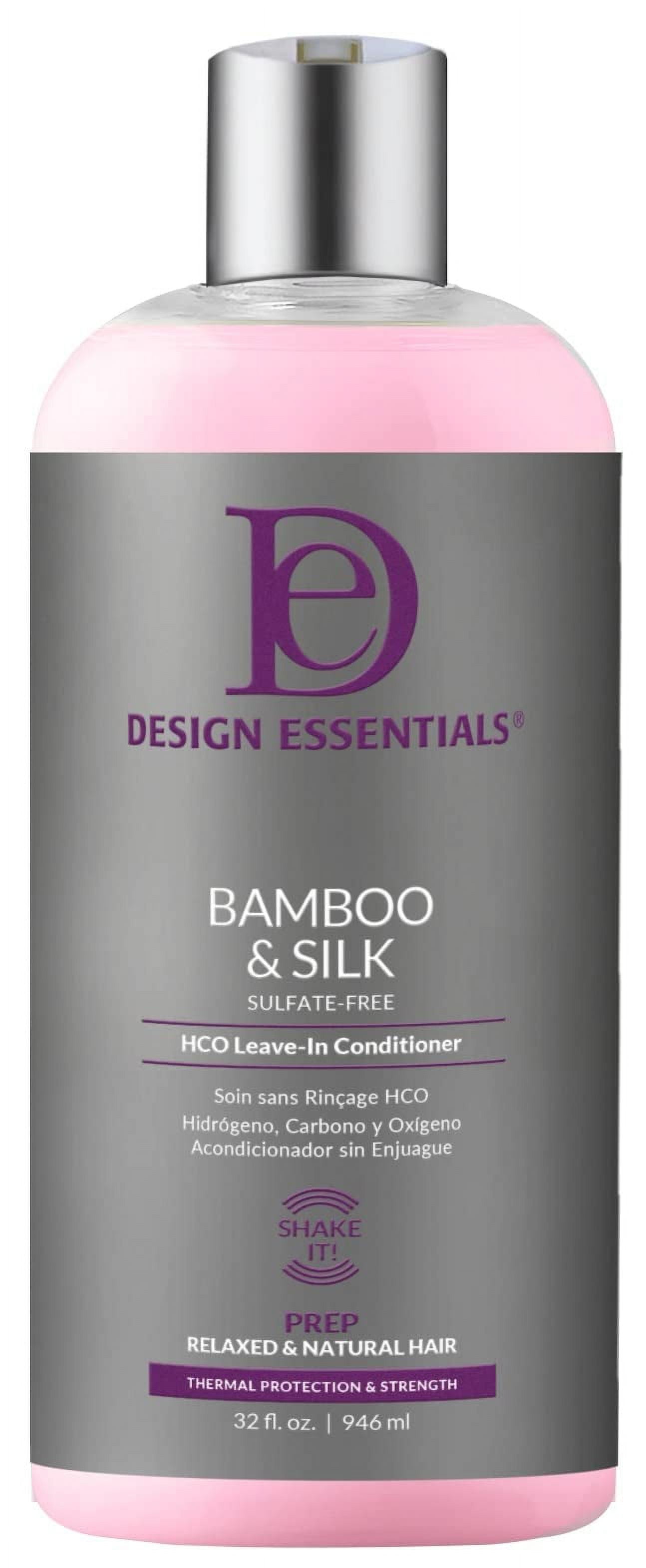 Design Essentials Bamboo & Silk HCO Leave-In Conditioner for Thermal ...