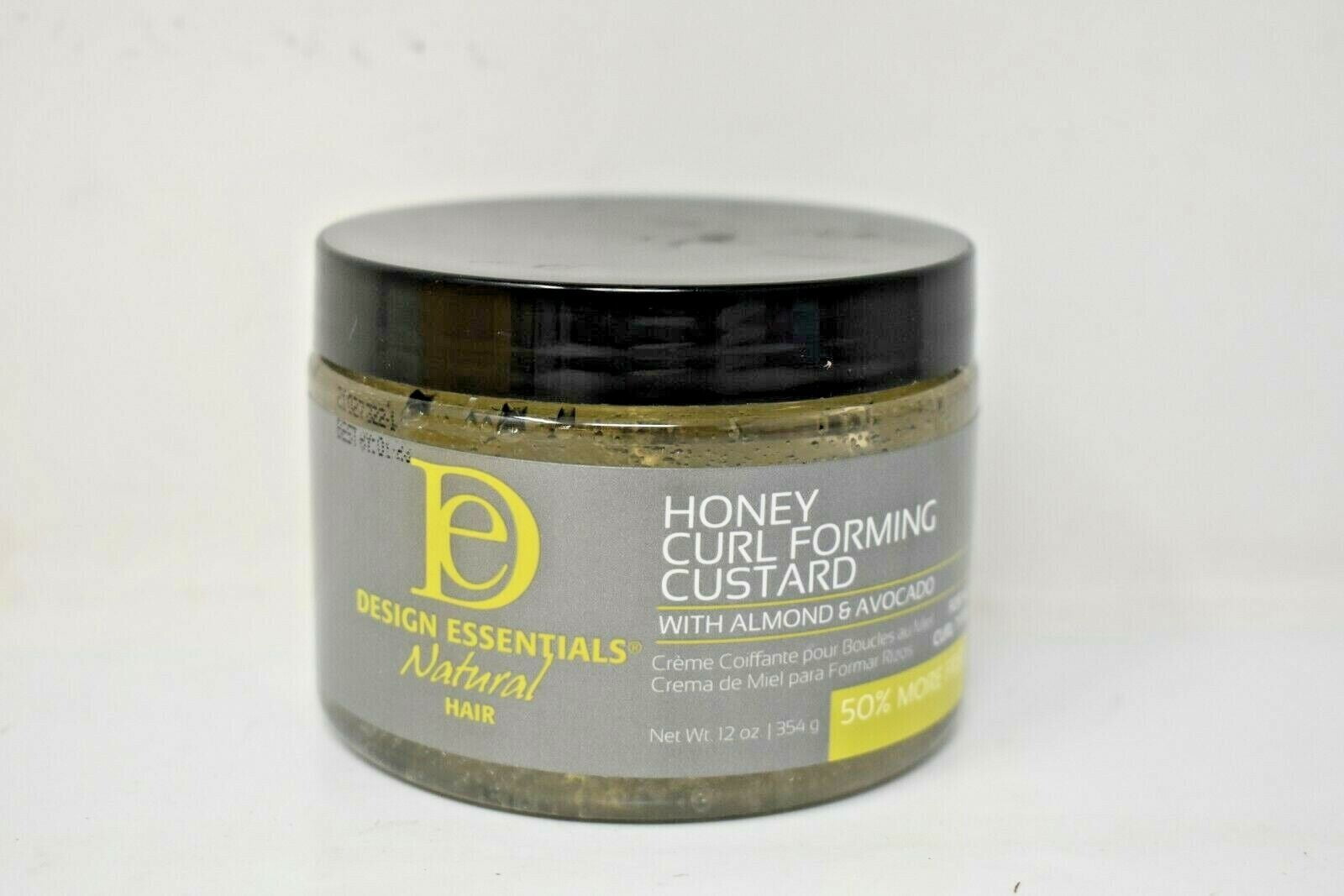 Design Essentials Honey Curl Forming Custard w/ Almond & Avocado New ...
