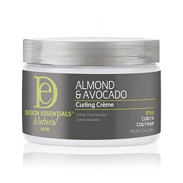 Design Essentials Natural Almond & Avocado Curling Creme, 12 Ounce ...