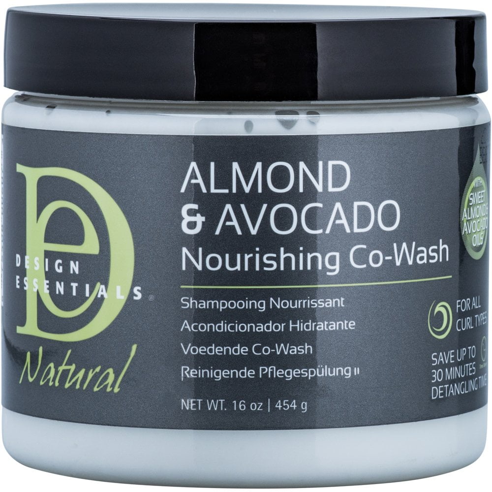 Design Essentials- Almond Avocado Nourishing Co-Wash 16 oz - Walmart.com