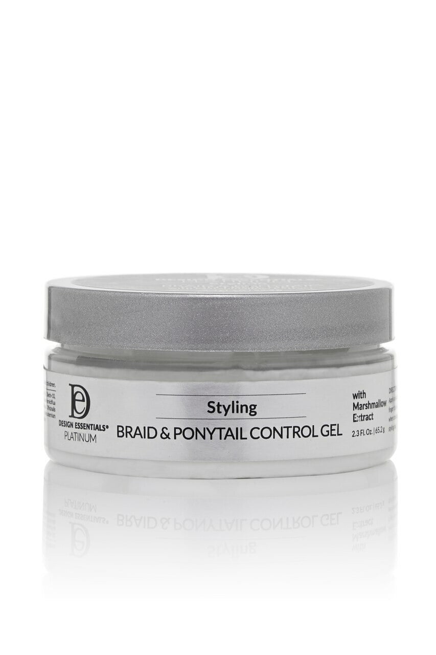 Design Essentials Platinum- Braid Ponytail Control Gel 2.3 oz - Walmart.com