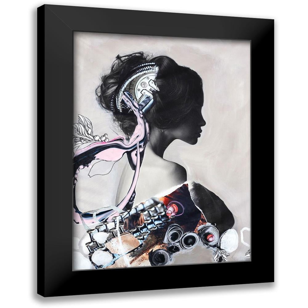 Design Fabrikken 11x14 Black Modern Framed Museum Art Print Titled ...