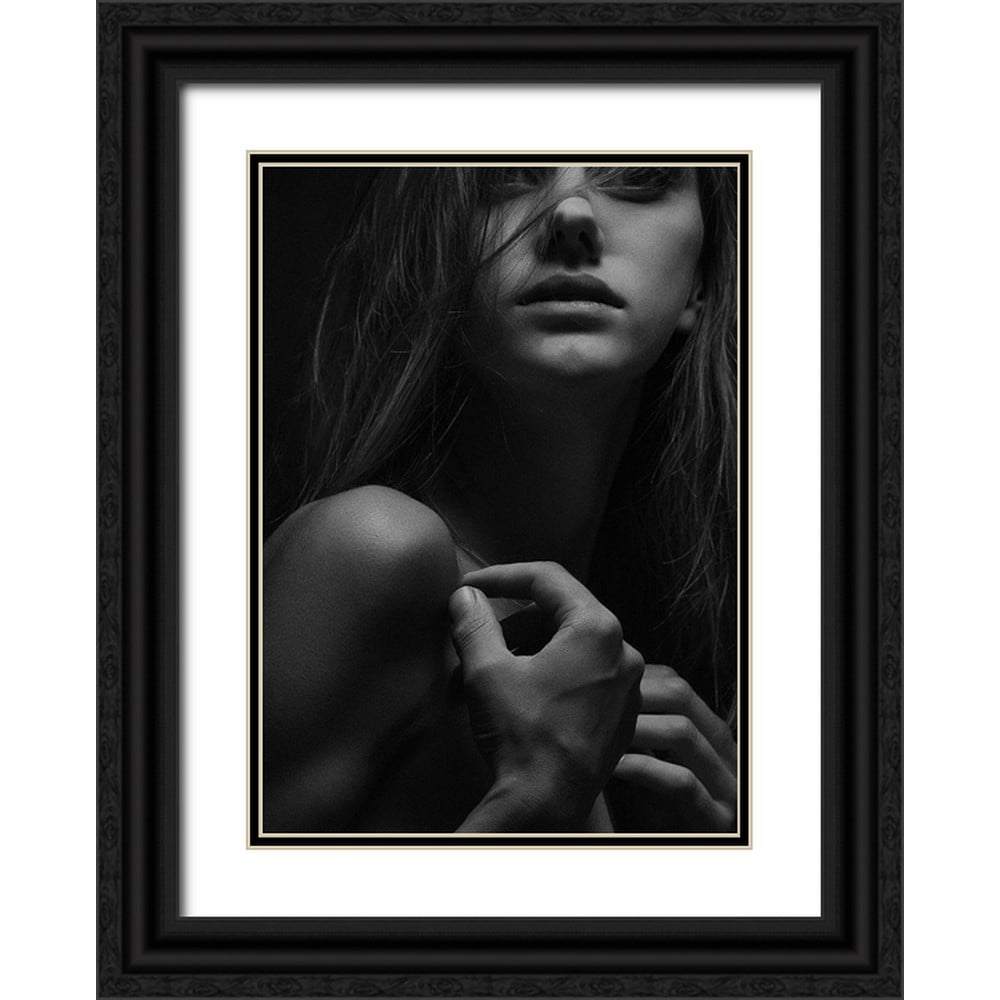 Design Fabrikken 11x14 Black Ornate Wood Framed with Double Matting Museum Art Print Titled - My ...