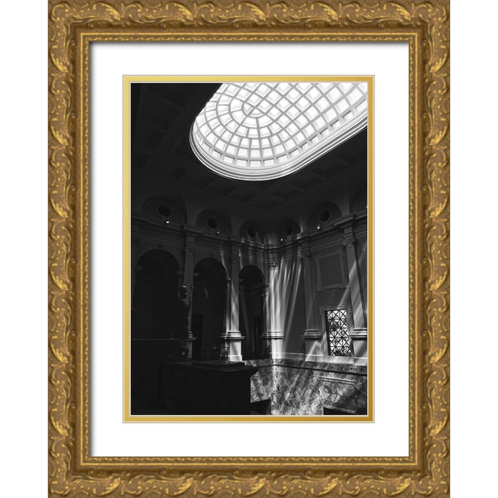 Design Fabrikken 11x14 Gold Ornate Wood Framed with Double Matting ...