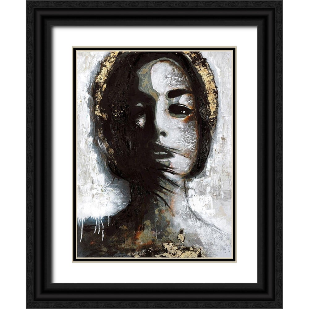 Design Fabrikken 19x24 Black Ornate Wood Framed with Double Matting Museum Art Print Titled ...