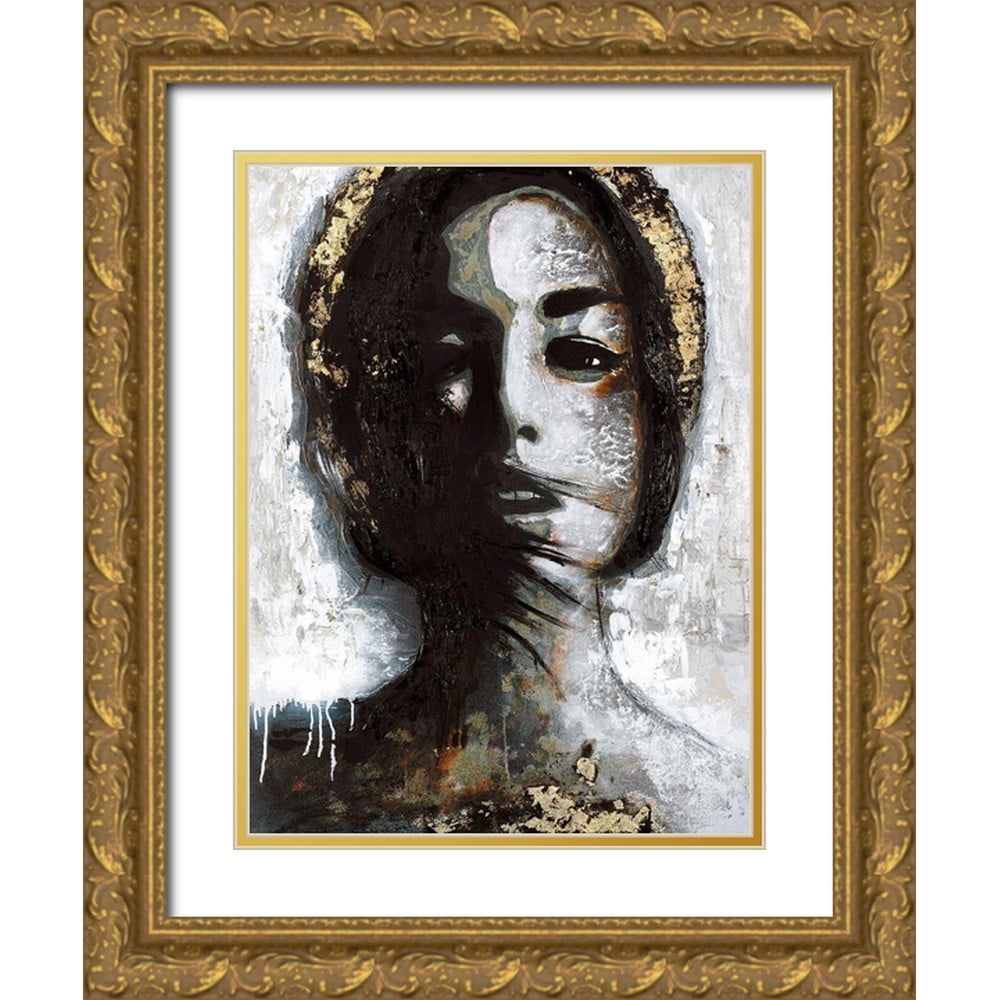 Design Fabrikken 19x24 Gold Ornate Wood Framed with Double Matting Museum Art Print Titled ...