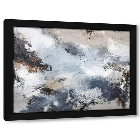 Design Fabrikken 24x19 Black Modern Wood Framed Wall Art Titled ...