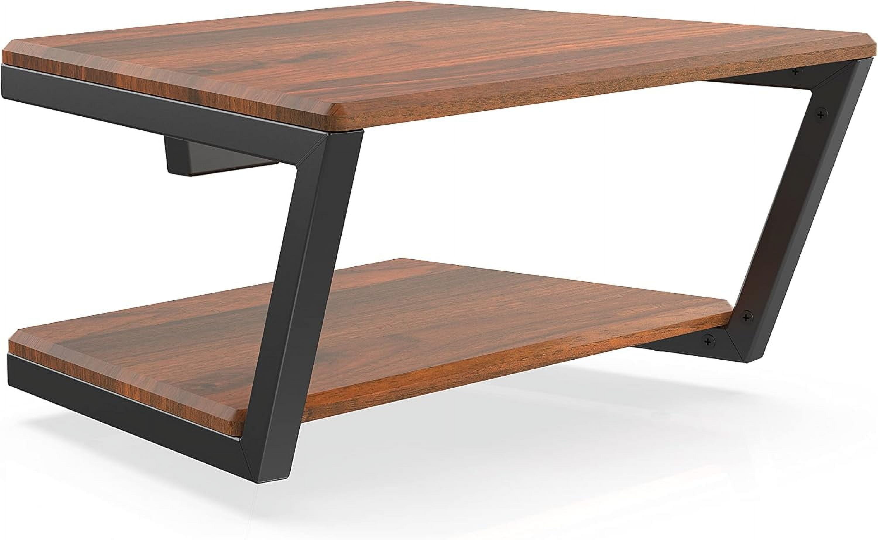 Design Floating Wall Shelves Entertainment Center Wooden AV Media Shelf ...