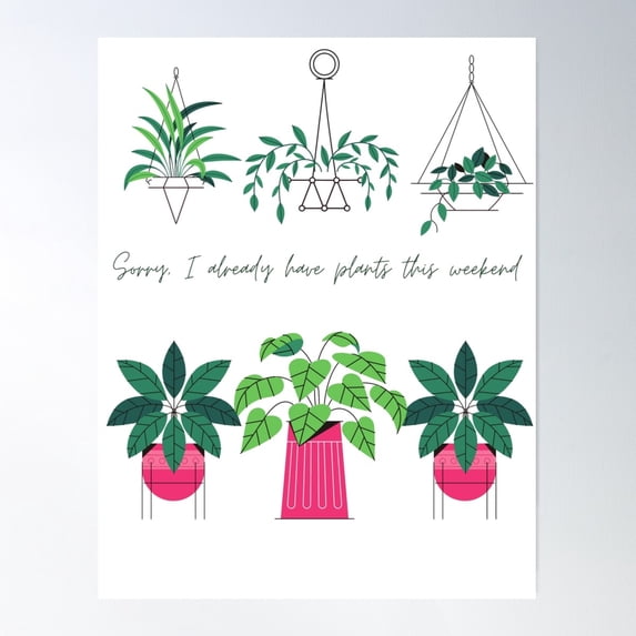 Design For Nature Lovers Poster Wall Art Modern Wall Decor For Living ...