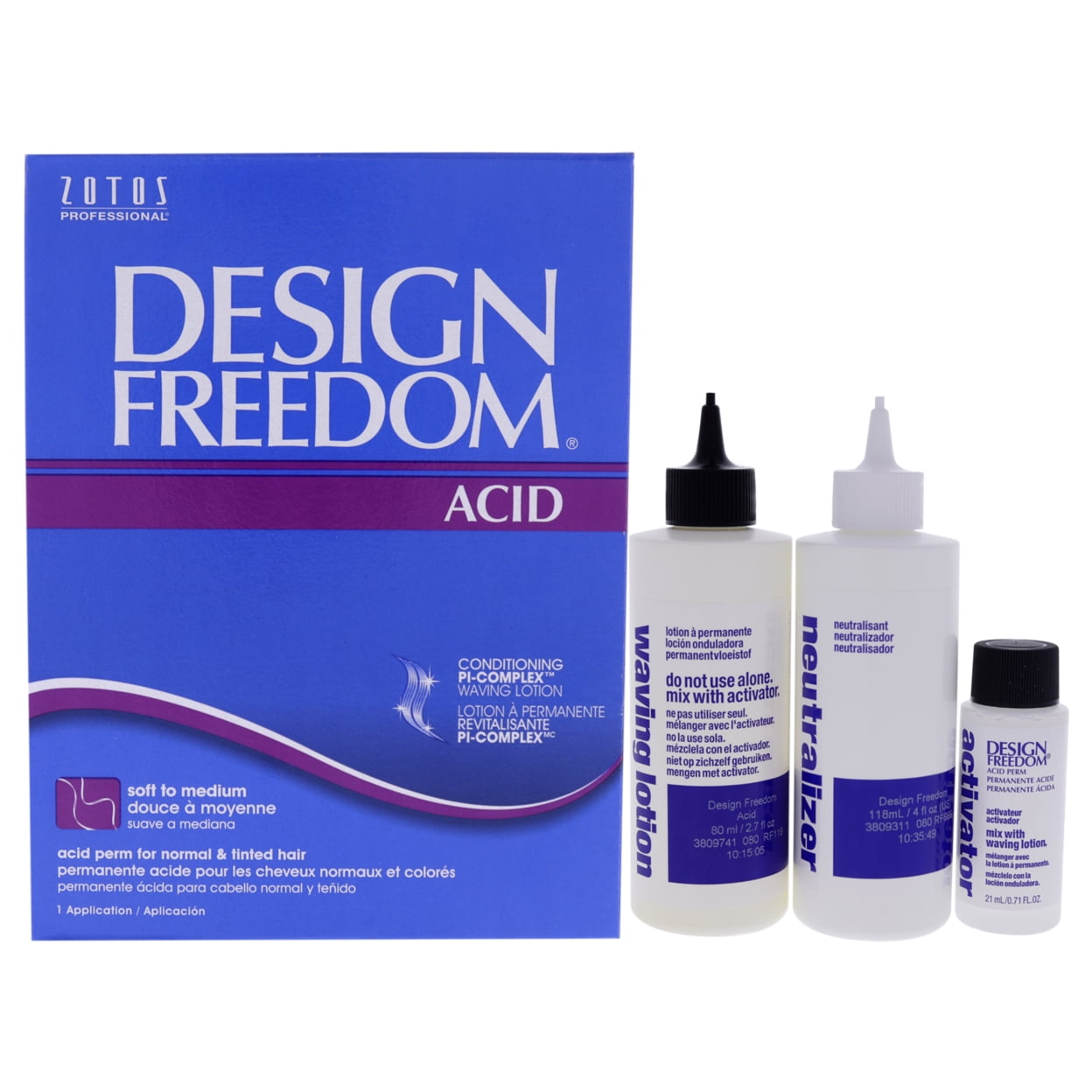 Design Freedom Acid Permanent by Zotos for Women - 1 Application ...