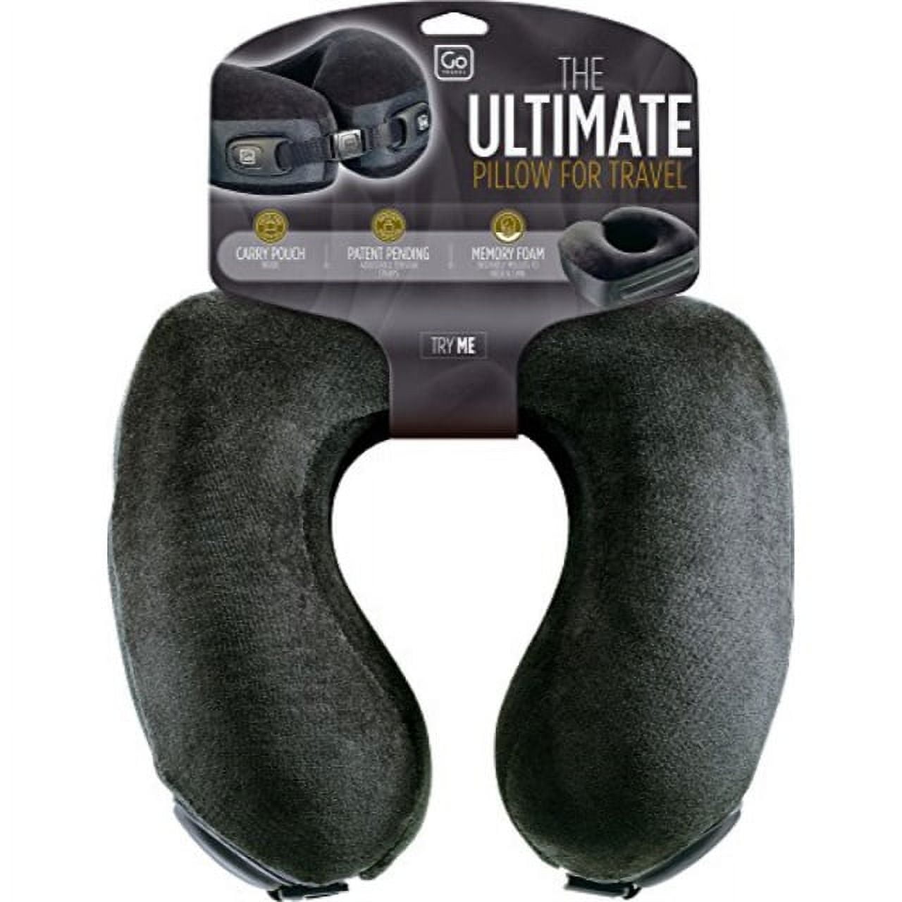 Design Go Ultimate Memory Pillow, Black - Walmart.com