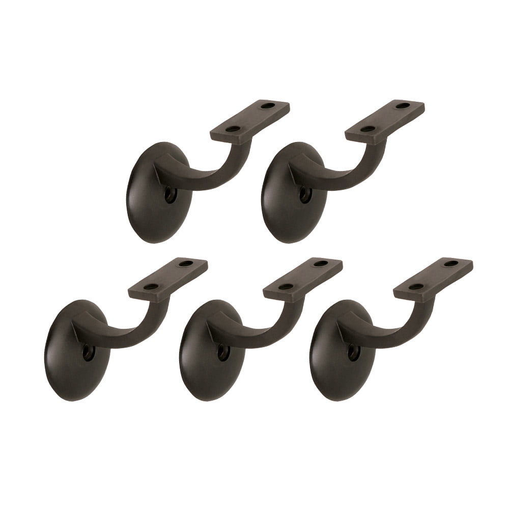 Design House 182048 Jumbo Handrail Bracket Oil Rubbed Bronze 5-Pack ...