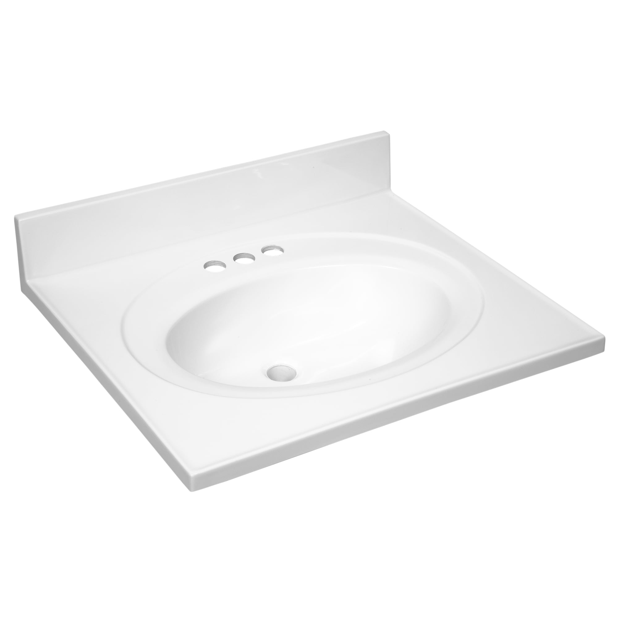 Design House, 552026 - Cultured Marble Vanity Top 25-inch in Solid ...