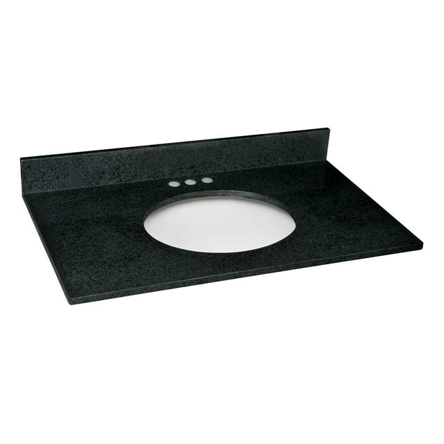 Design House 553263 Granite Vanity Top 37", Black Pearl - Walmart.com