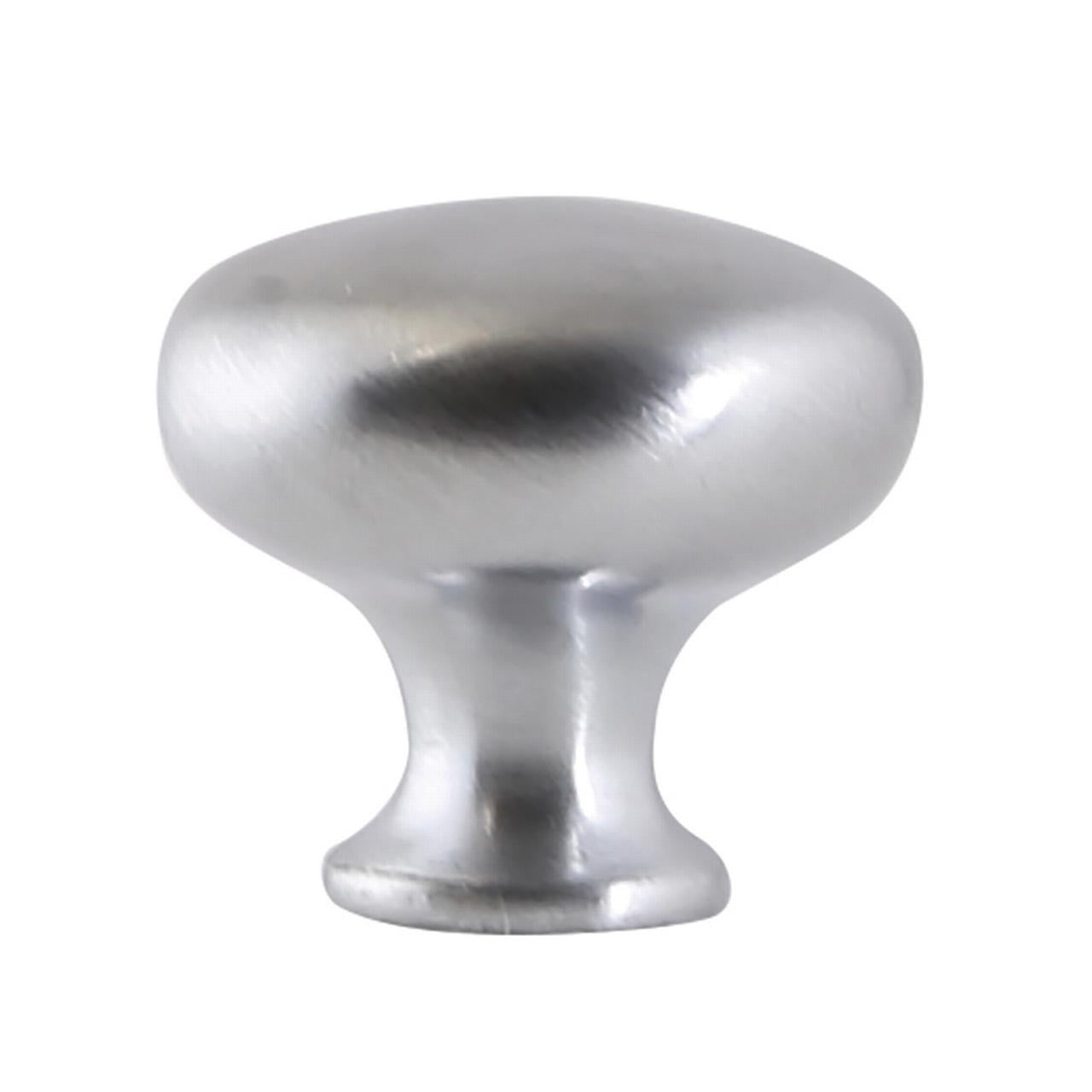 Design House 25-Pack 1.25" Mushroom Cabinet Knobs, Satin Chrome ...