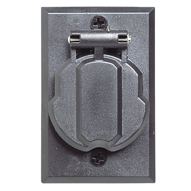 Design House 579722 Outdoor Weather Resistant Electrical Outlet ...