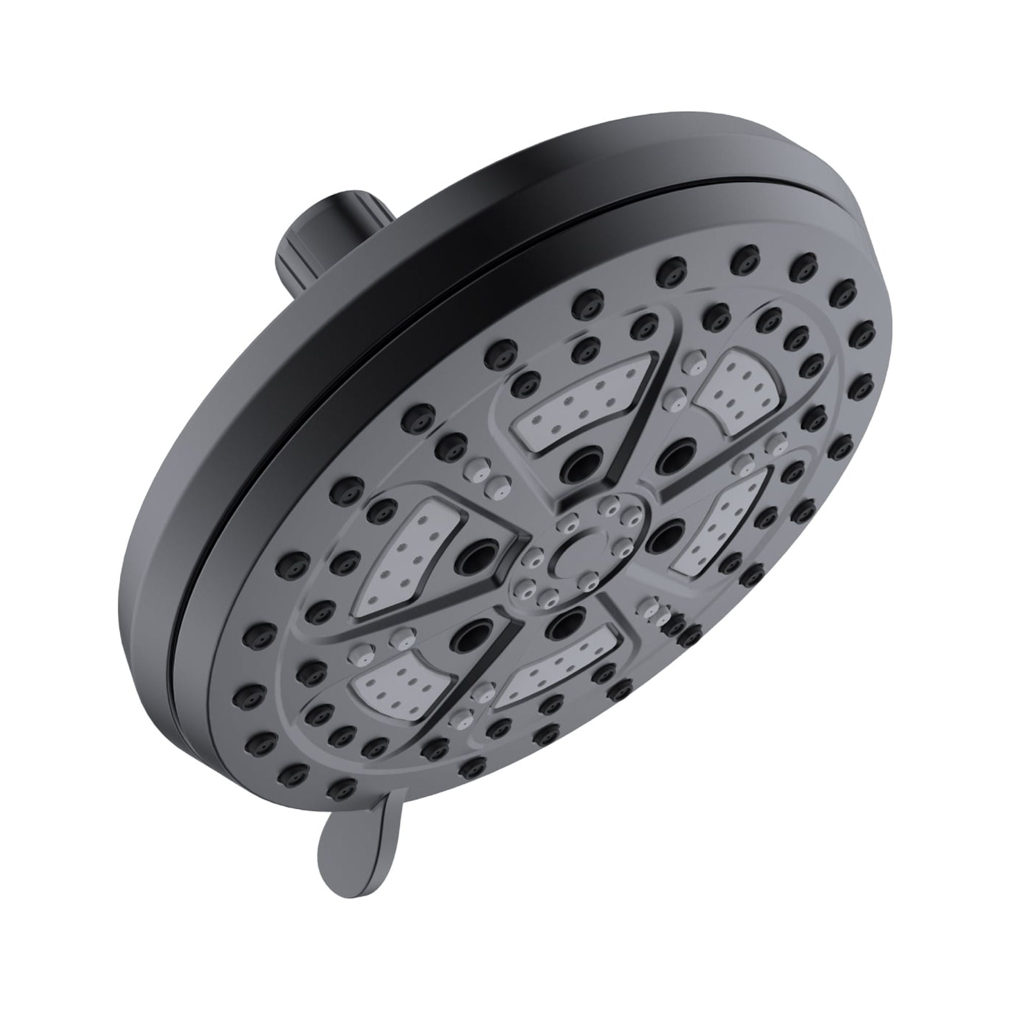 Design House Modern 7" 6-Function Shower Head with Eco-Drip Shower ...