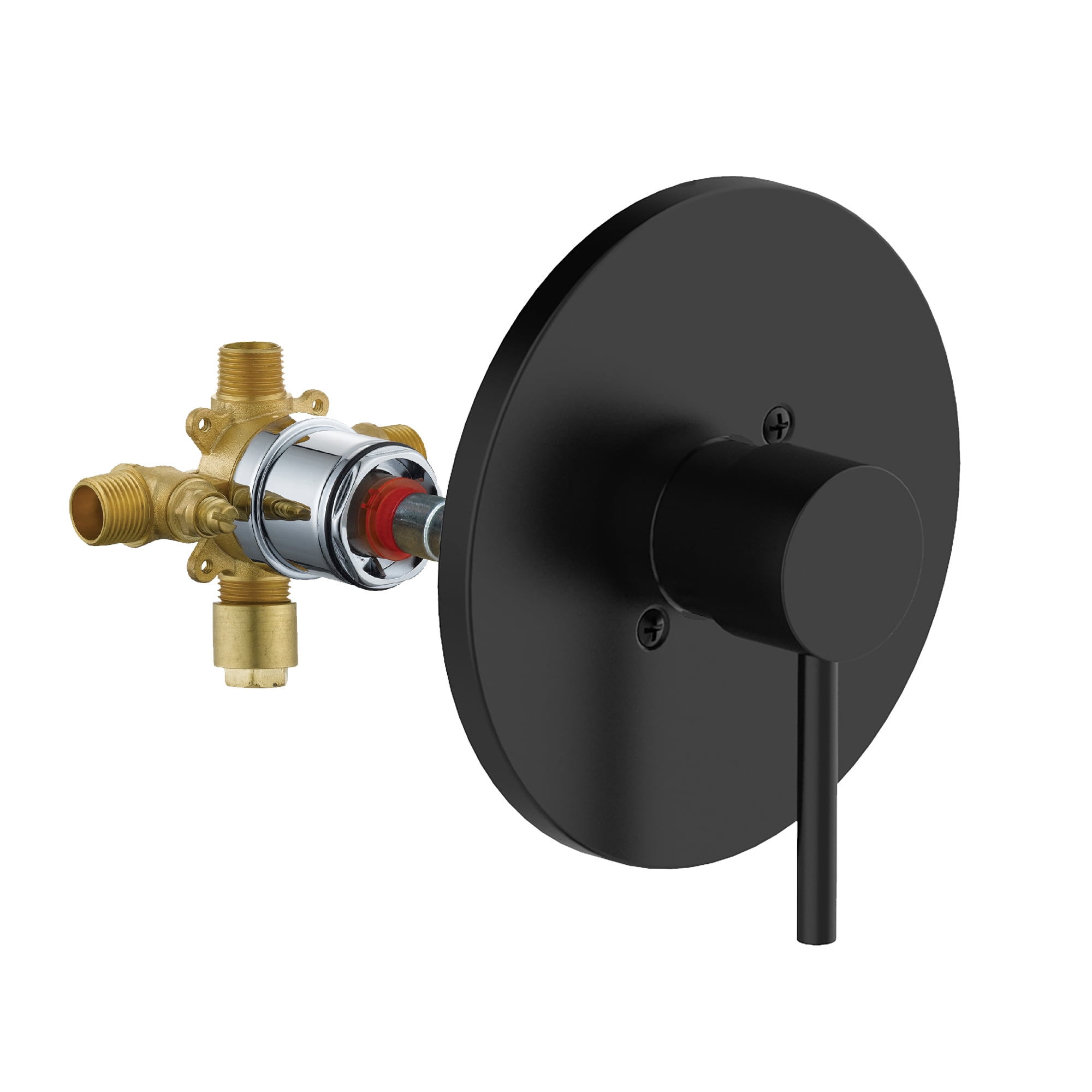 Design House 594366 Eastport II Contemporary Valve and Shower Trim with ...