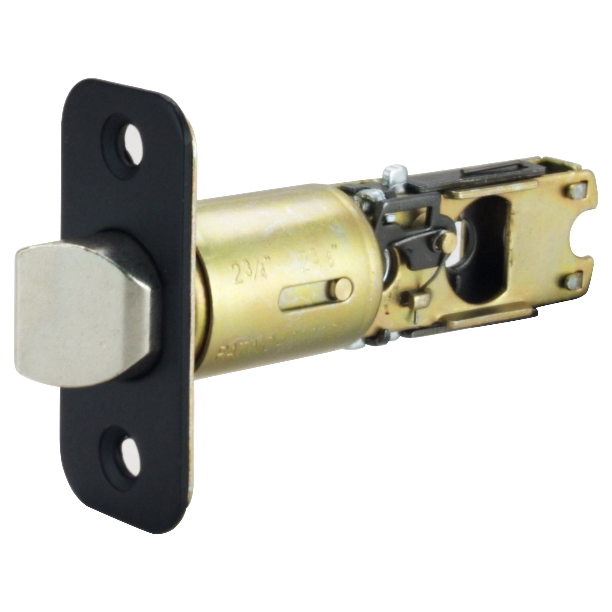 Design House 779314 2-Way Adjustable Round Corner Passage Latch Matte ...