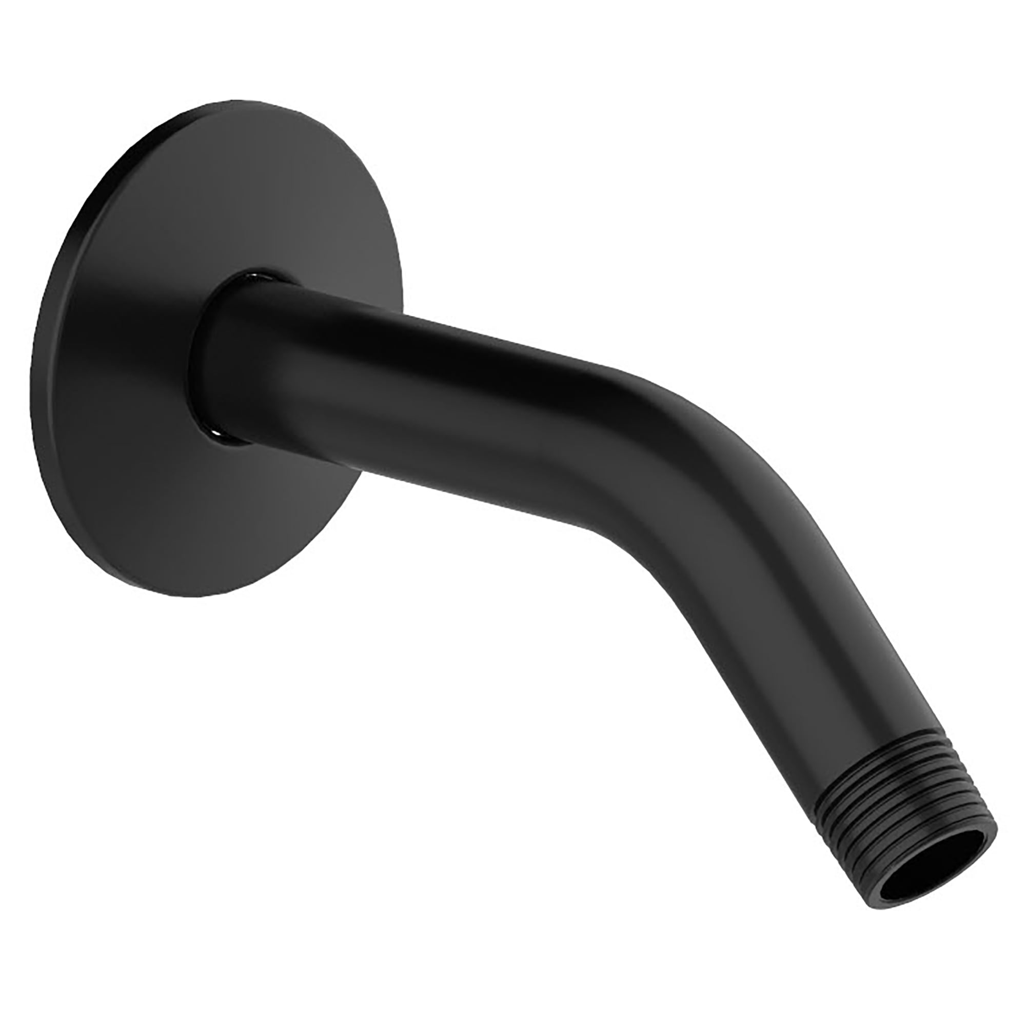 Design House Universal Bathtub/Shower Arm with Escutcheon, Matte Black ...
