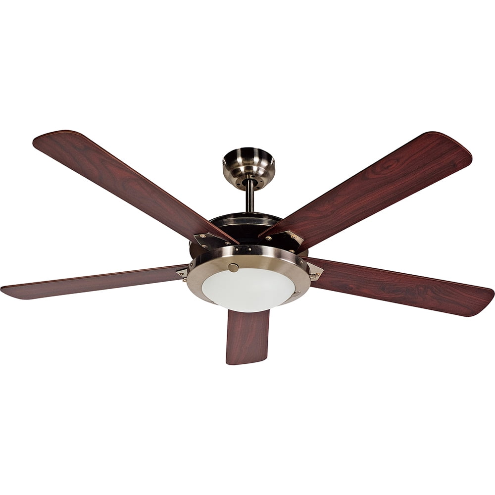 Design House Eastport 52 in. Satin Nickel Ceiling Fan - Walmart.com